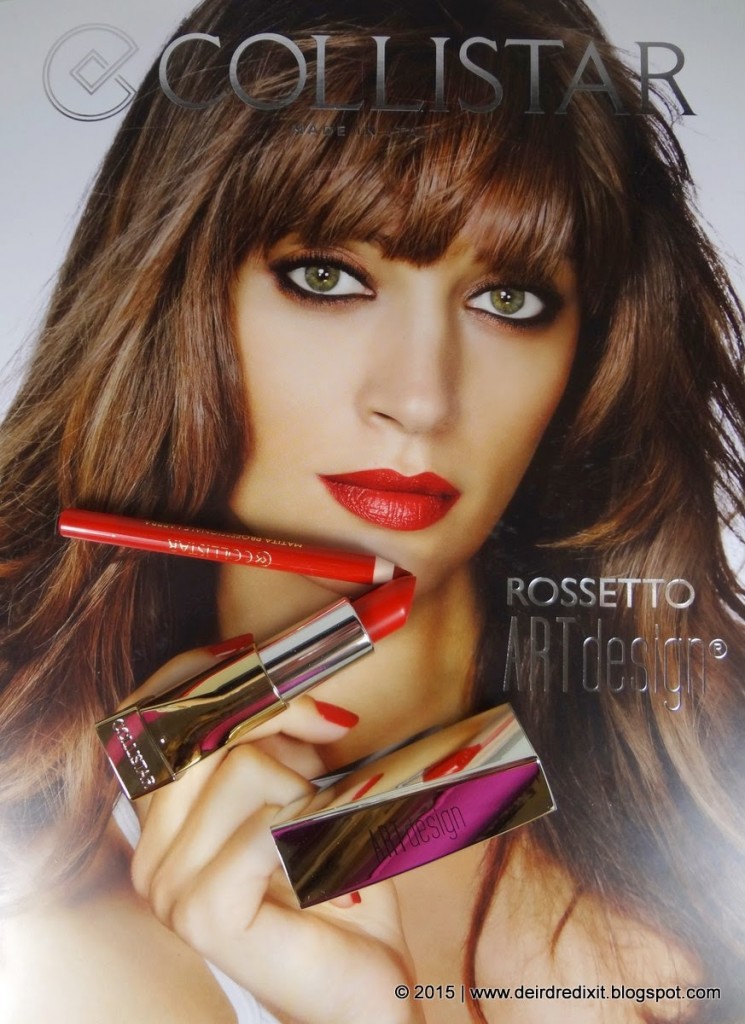 Non solo Trasparenze: Rossetti Art Design Collistar - Swatch