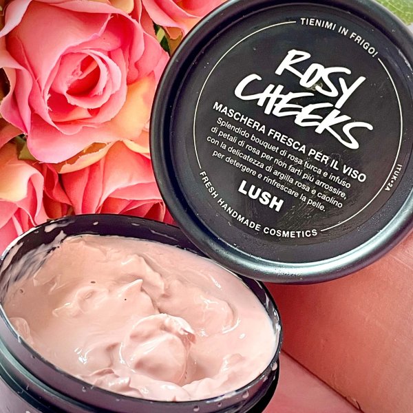 Maschera Argilla Rosa Rosy Cheeks di Lush, recensione